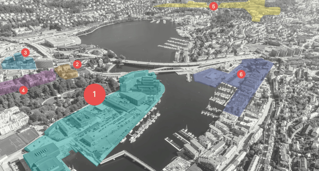 Klyngebyen Bergen - Marineholmen